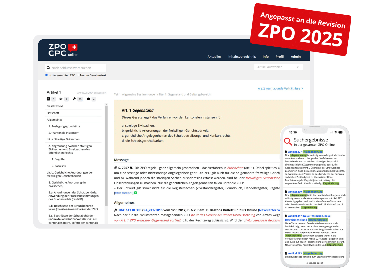 ZPO Online - Kurzkommentar